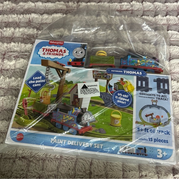 Thomas & Friends | Toys | Thomas Friends Paint Delivery Set Blue And ...